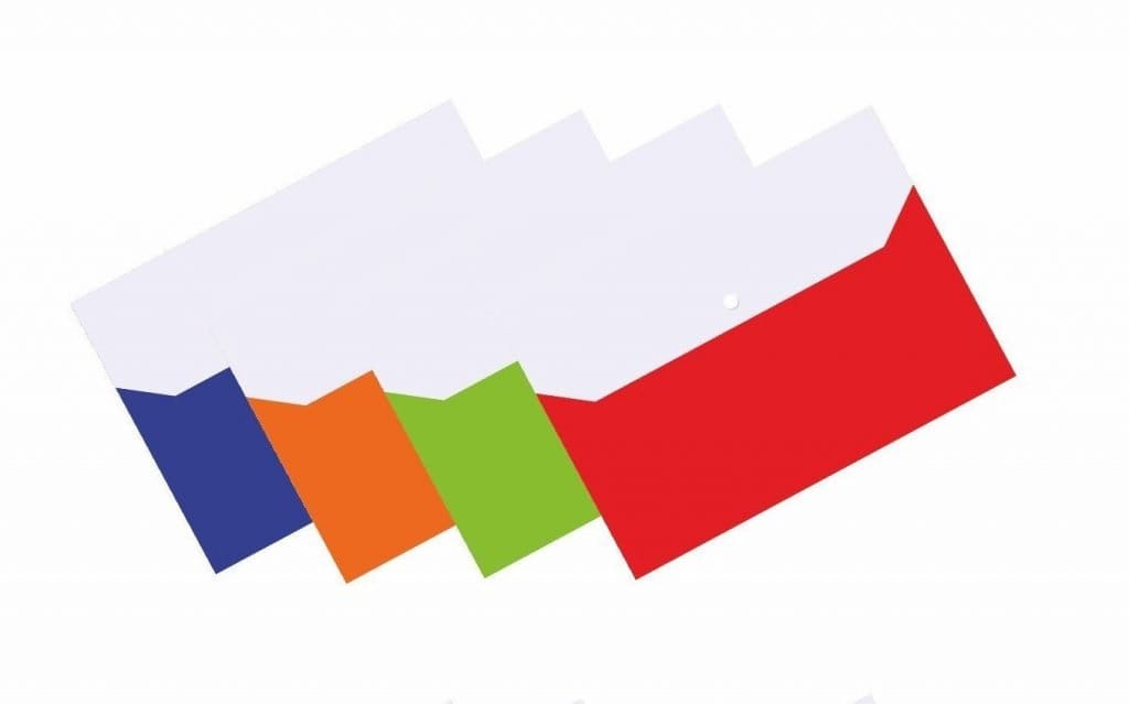 My Clear Bag Double Pocket (Pack of 12) - Monaf Stores