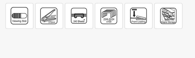 Kangaro FL-12M24 Heavy Duty Stapler - Monaf Stores