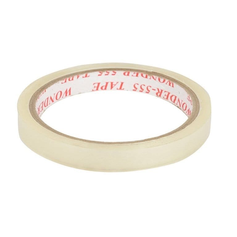 Transparent Tape - 12mm (1/2 Inch) - Monaf Stores