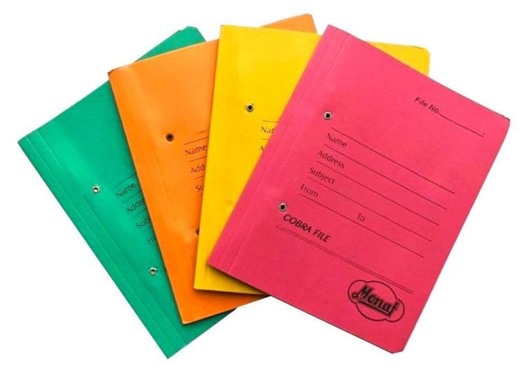 Monaf Small Cobra File - A5 Size (Pack of 12 pcs) - Monaf Stores