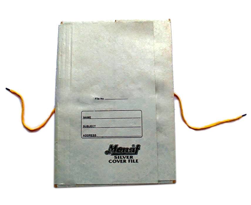 Silver Cover File - Monaf Stores