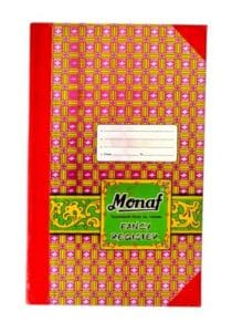 Monaf Fancy Register - 5 Quire - Monaf Stores