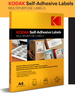 KODAK A4 Self-Adhesive Labels - ST 1 - Monaf Stores