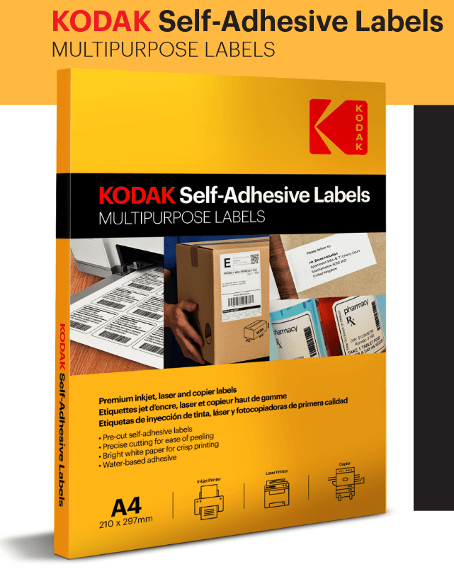 KODAK A4 Self-Adhesive Labels - ST 1 - Monaf Stores