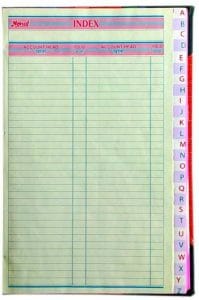 Monaf Ledger Register - 8 Quire - 768 pages - Monaf Stores
