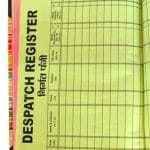Letter Despatch Register - 2 Quire - Monaf Stores