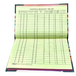 Letter Despatch Register - 2 Quire - Monaf Stores