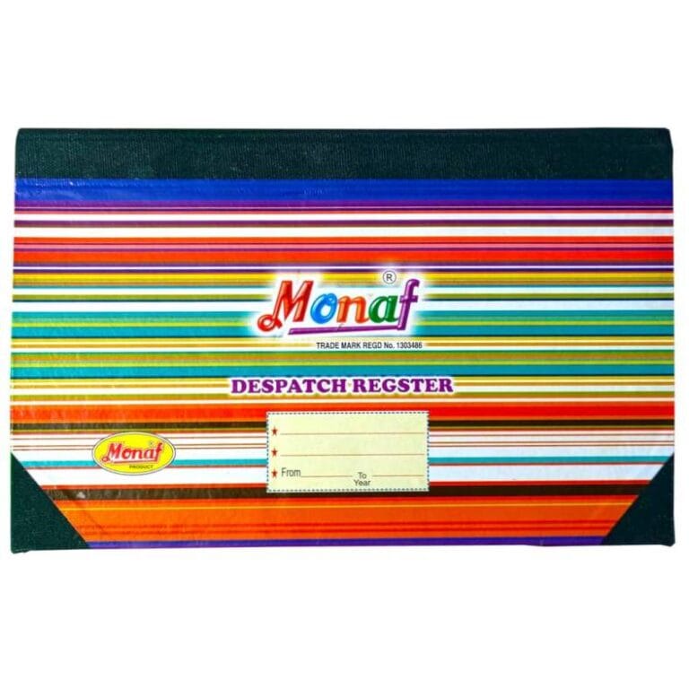 Monaf Letter Despatch Register - 2 Quire - Monaf Stores