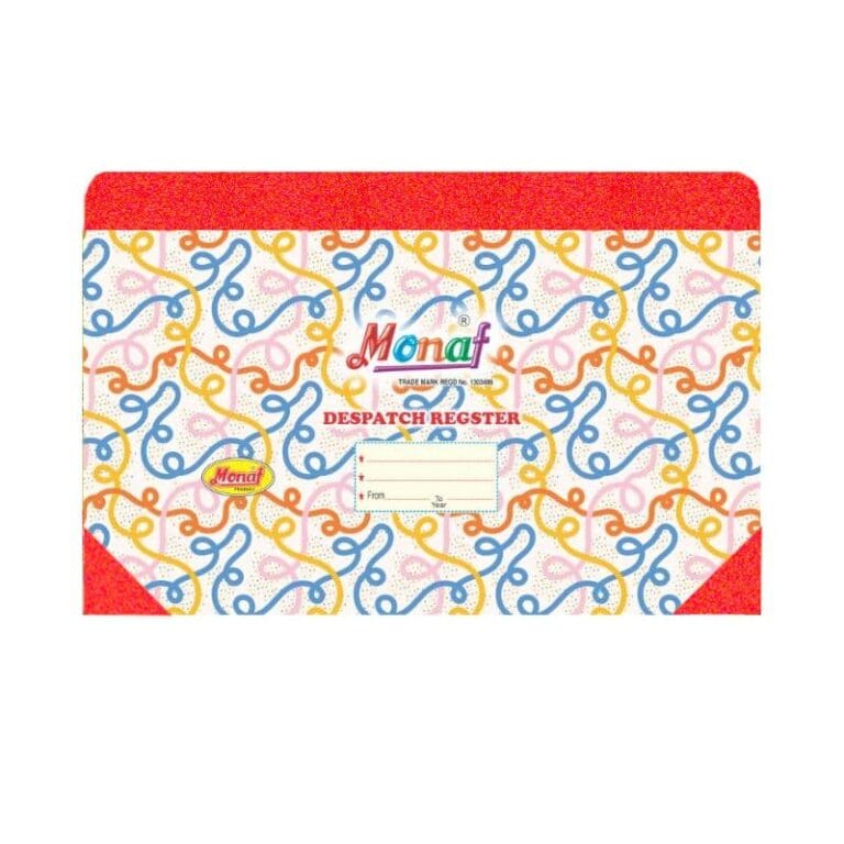 Monaf Letter Despatch Register - 2 Quire - Monaf Stores