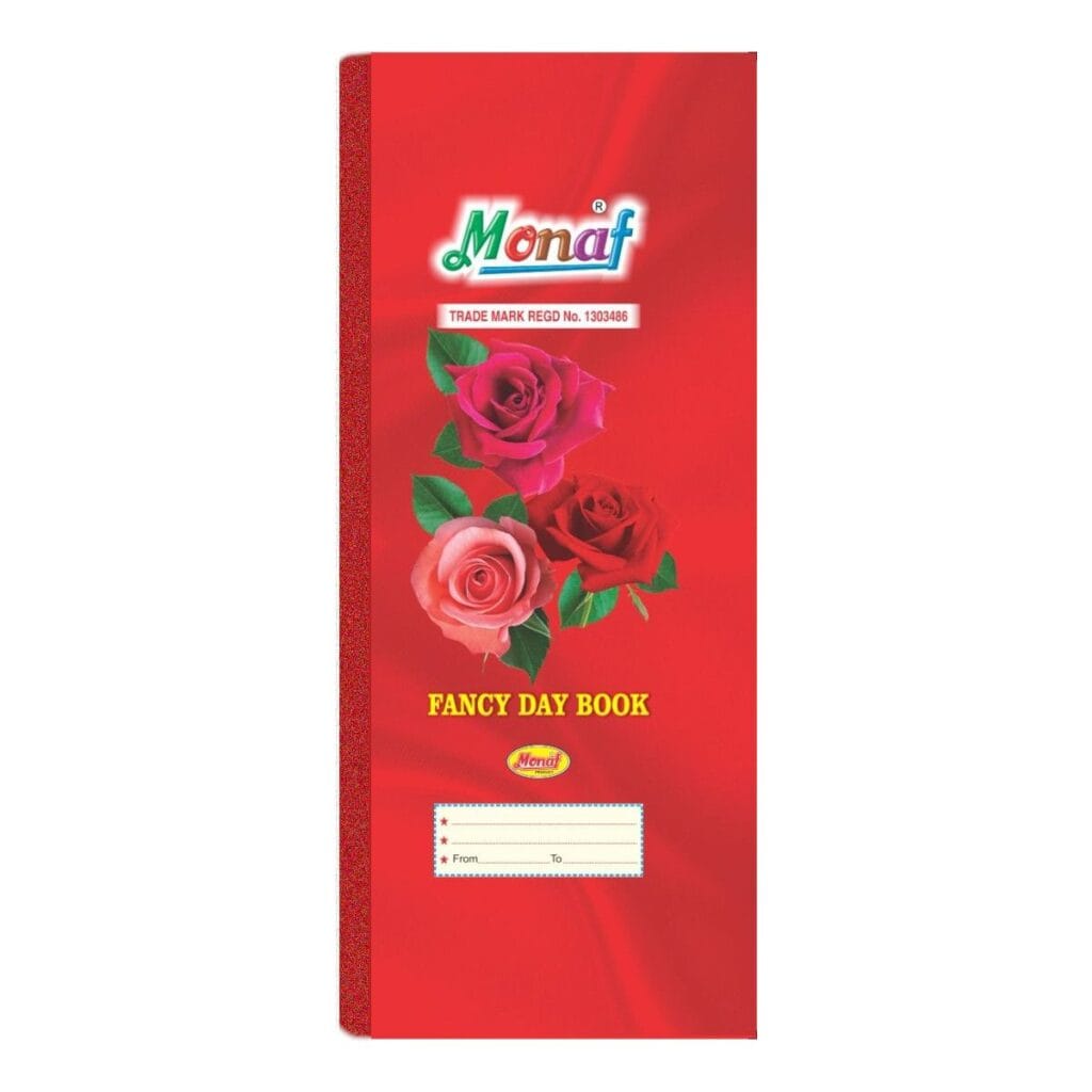 Monaf Fancy Daybook - 1/2 Q - Monaf Stores