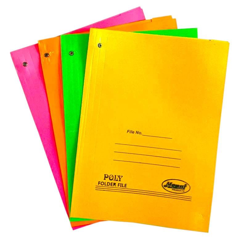 Laminated (Poly) Fly Leaf - Record File - Monaf Stores