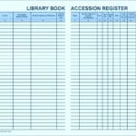 Library Book Accession Register - 4 Q - Monaf Stores