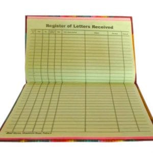 Letter Despatch Register - 2 Quire - Monaf Stores