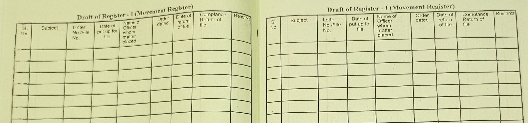 Movement Register - 4 Q - Monaf Stores