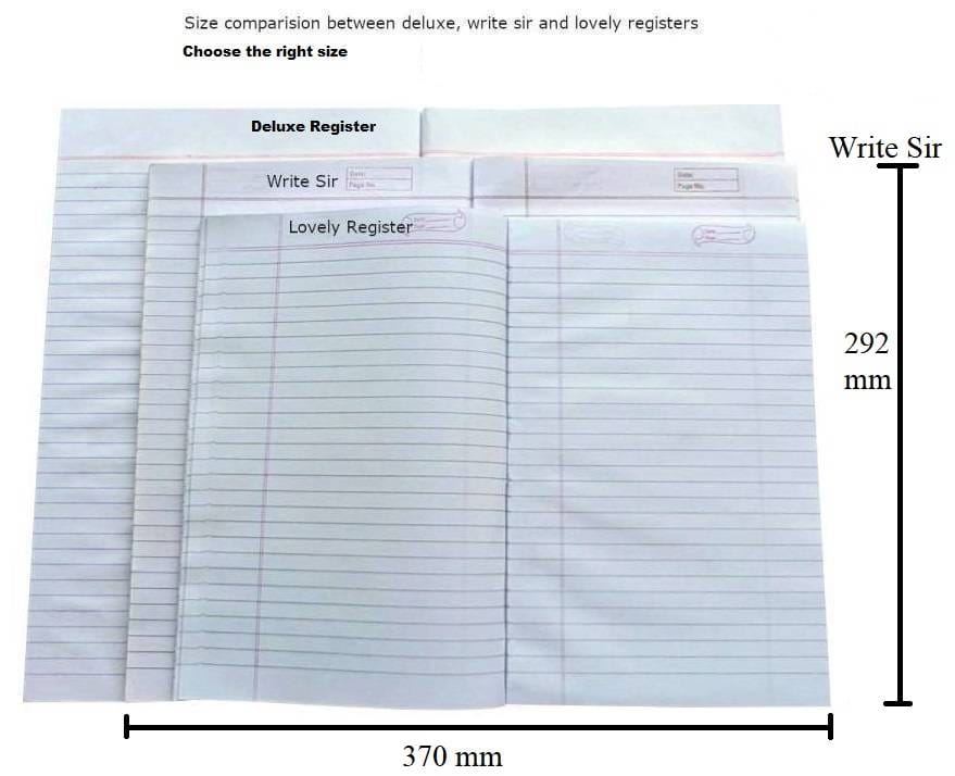 Write Sir Register - No. 40 - Monaf Stores