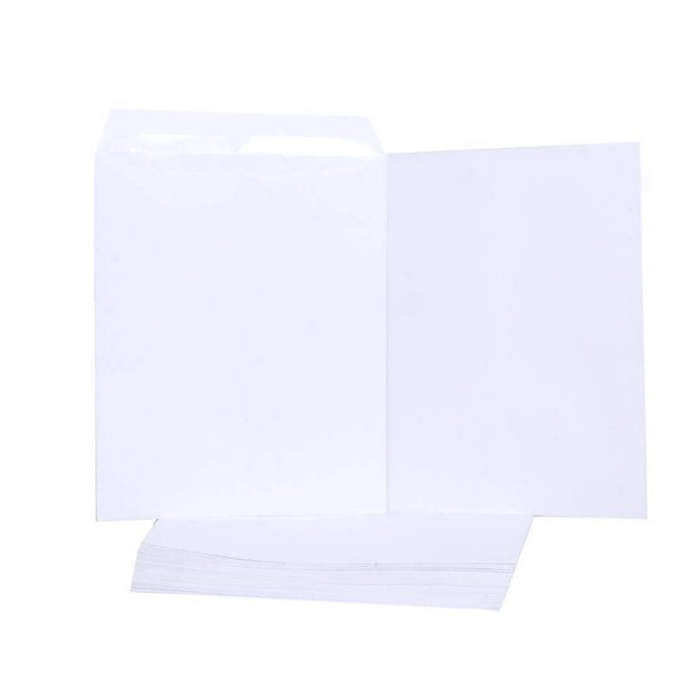 Laminated Envelopes - White (Pack of 50 pcs) Yellow Swarn Mahal - Monaf ...