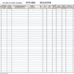 Monaf Goods Inward Register - No. 4 - Monaf Stores