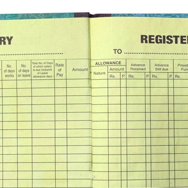 Library Book Accession Register - 4 Q - Monaf Stores