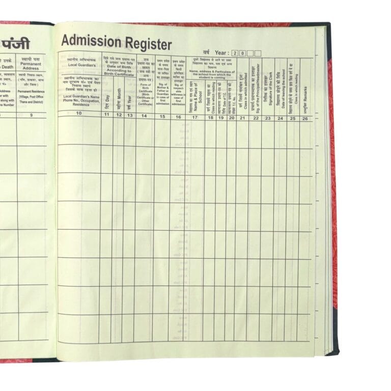 Library Book Issue Register - 4 Q - Monaf Stores