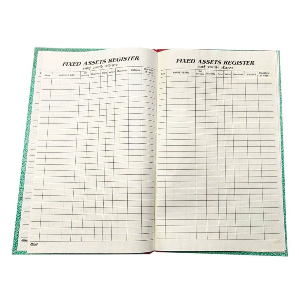 Monaf Fixed Asset Register - स्थाई सम्पत्ति रजिस्टर - 1Q - Monaf Stores