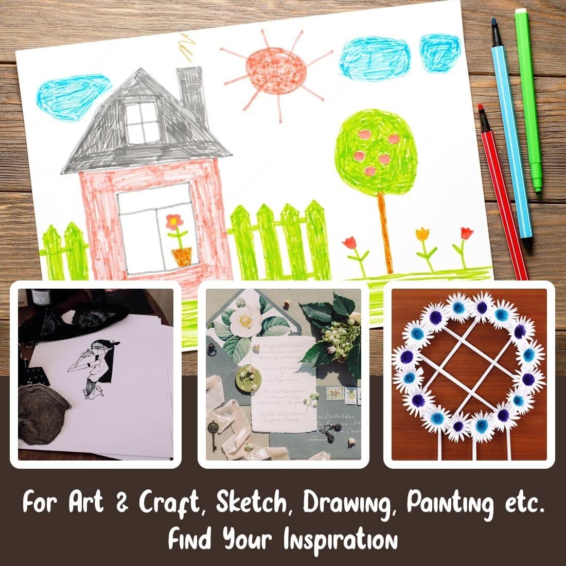 JK Ledger Paper - FS (Legal Size) - 90 GSM - 500 sheets - Monaf Stores